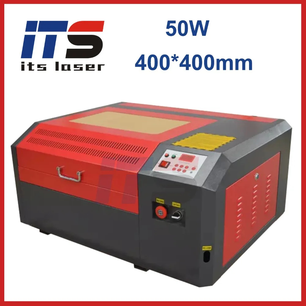 ITS CO2 small laser engraving machine mini laser cutter 4040 50W free ...