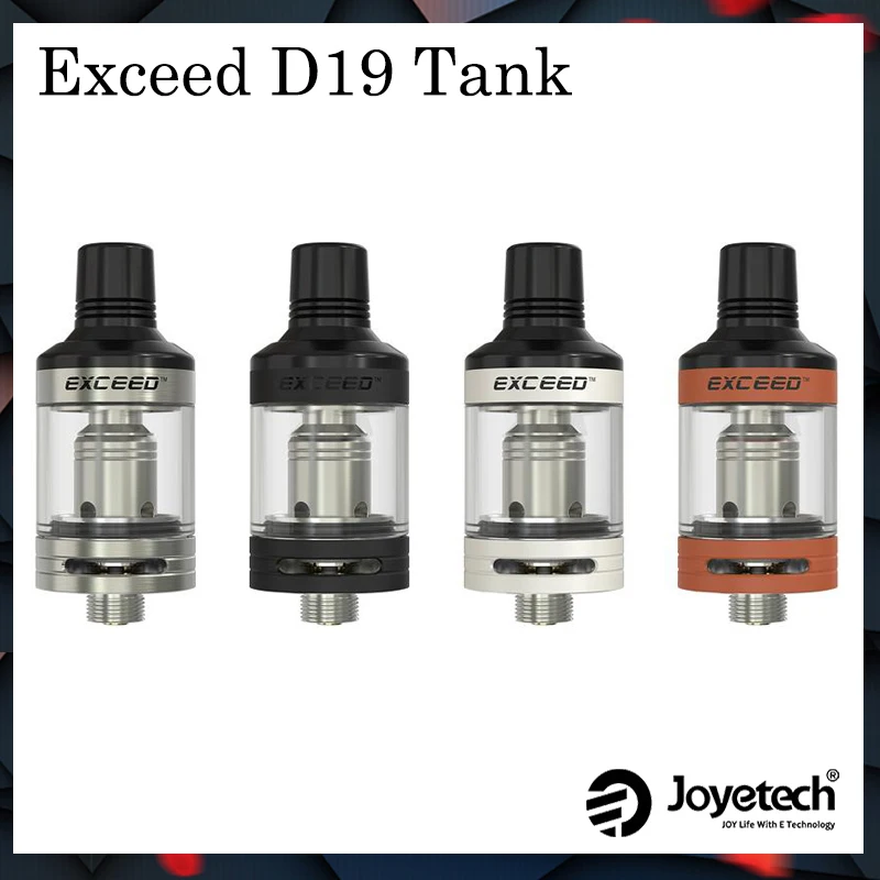 Original Joyetech Exceed D19 Atomizer Tank 2ML Capacity with EX 0.5ohm ...