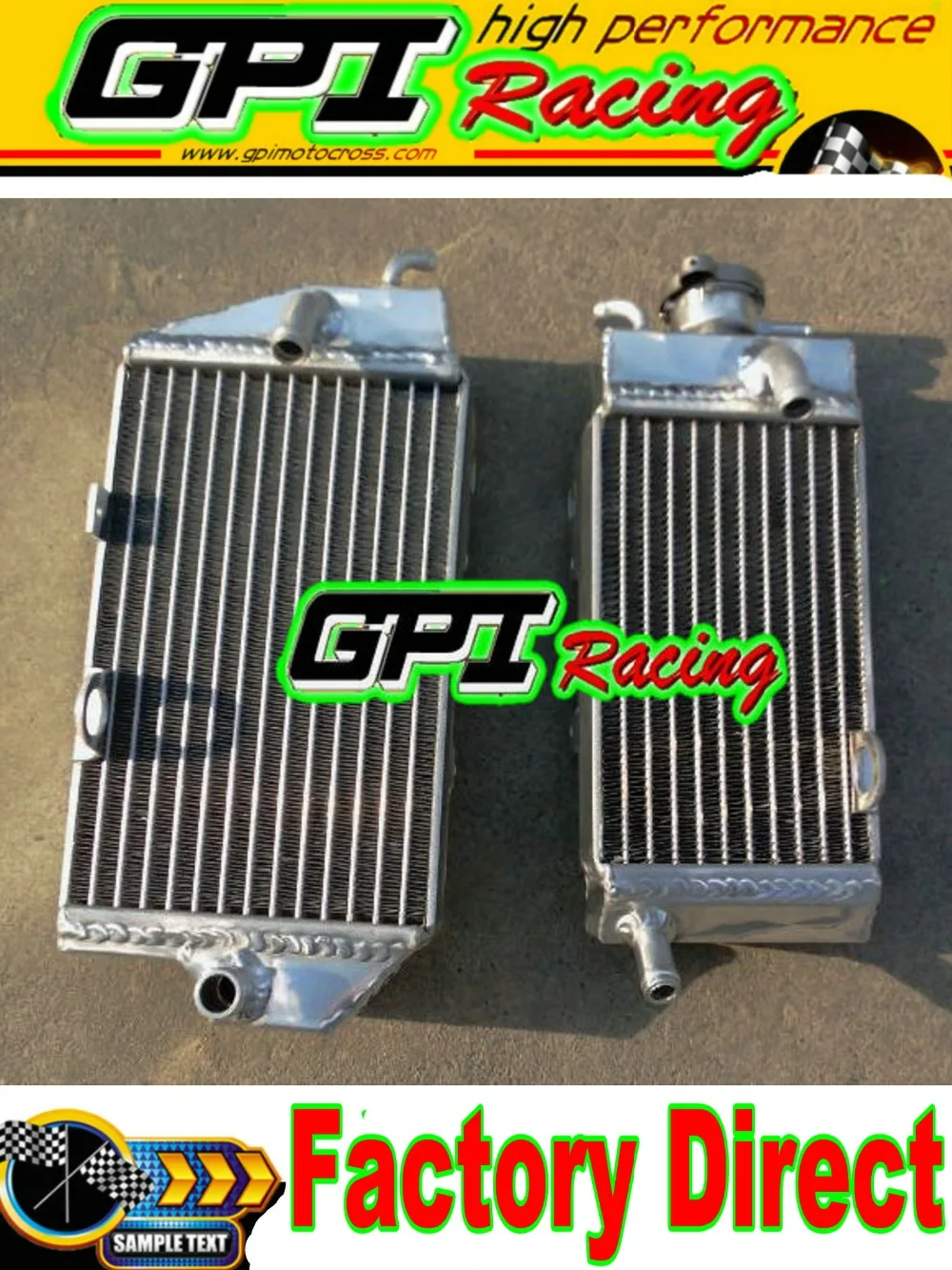 For Yamaha Wr200r-dt200wr Dt200wr Aluminum Radiator - Radiators & Parts ...