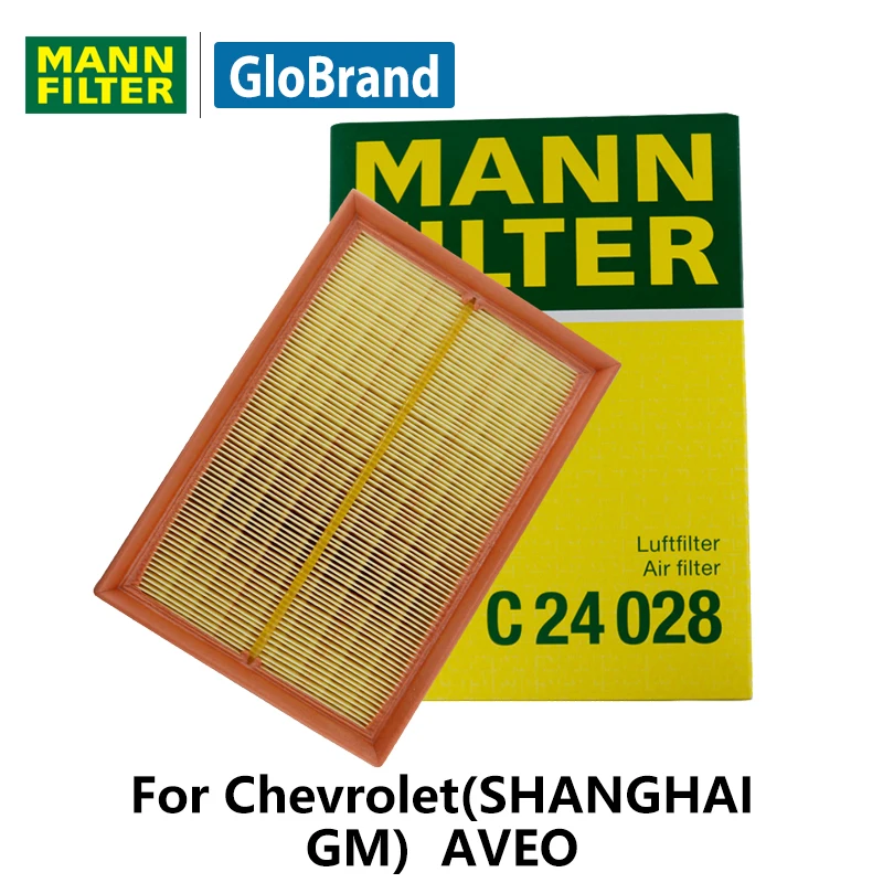 MANNFILTER 자동차 공기 필터 C24028 시보레 (상하이 GM) 아베오 1.4L/1.6L 자동차 부품|filter ...