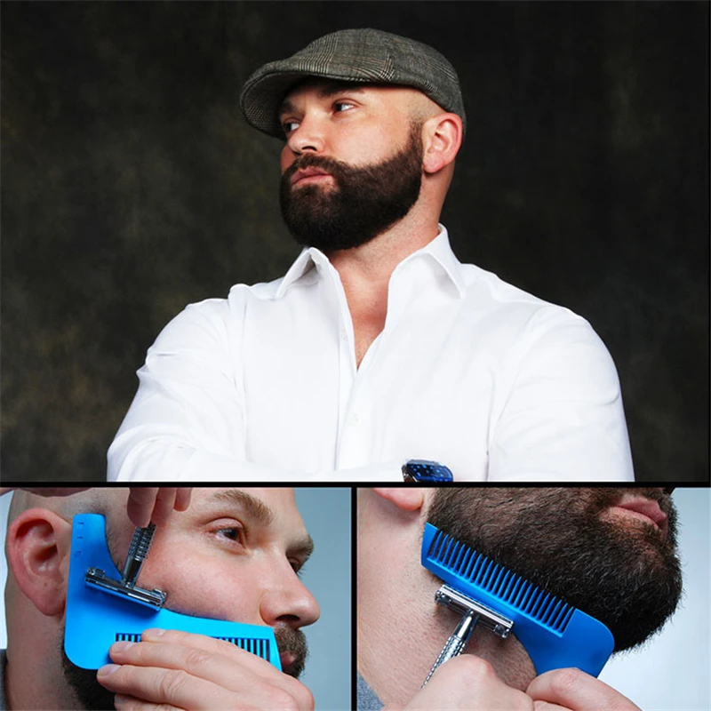 New Comb Beard Trimmer Shaping Tool Sex Man Gentleman Beard Trim