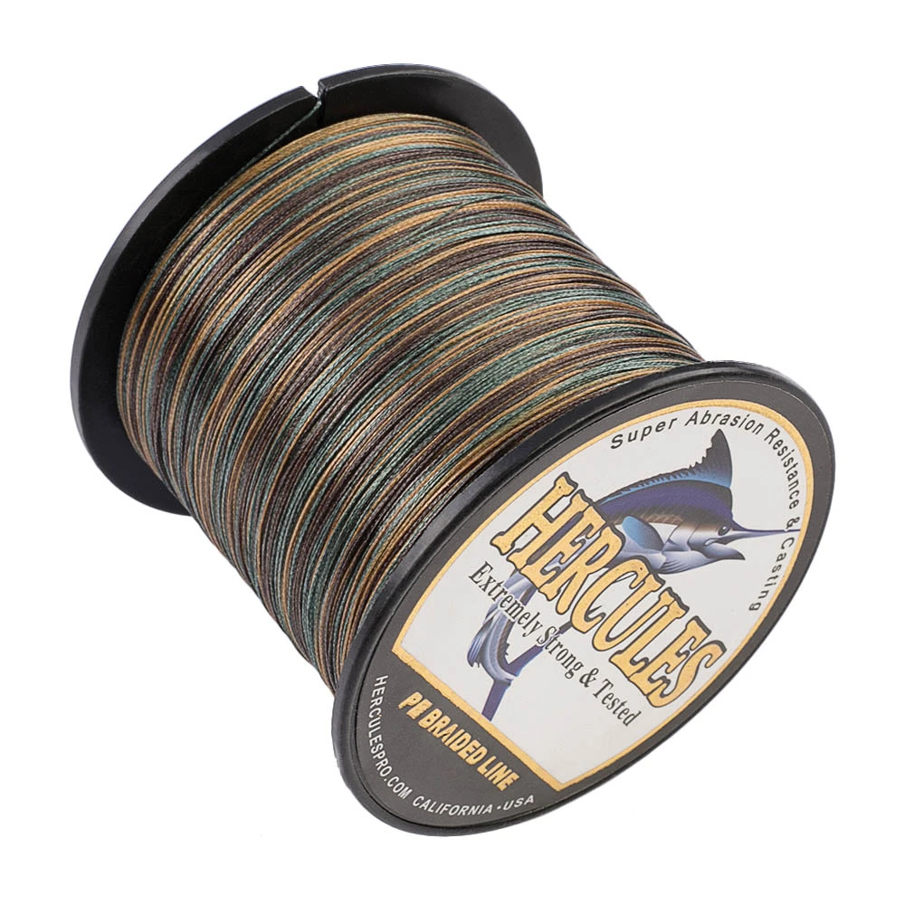 Hercules Fishing Line 8 Strands Multifilamento Carp 300M PE Braided ...