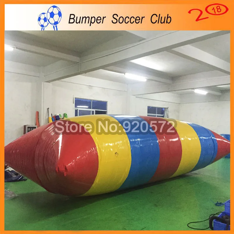 Насос! 10 х 2 м водяной мешок, вода батут, надувная подушка для воды ...