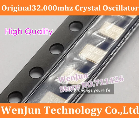 Original-32-000mhz-Crystal-Oscillator-3225-10ppm-12pf-Crystal ...