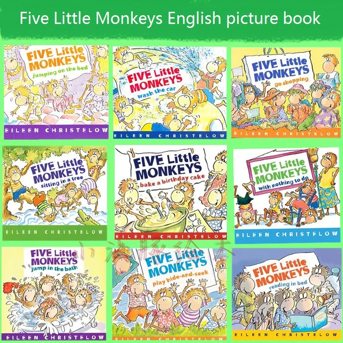 Five Little Monkeys Book