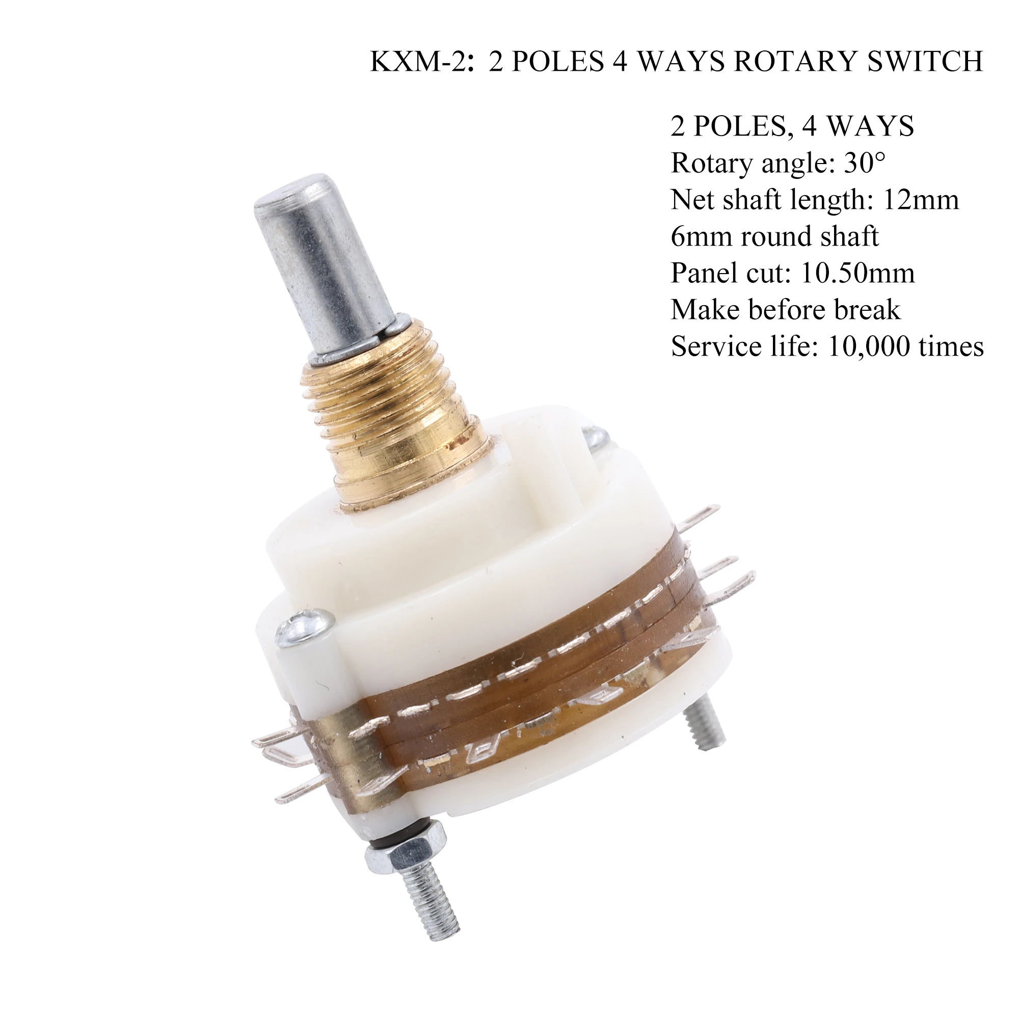 ROTARY SWITCH For DIY Attenuator Potentiometer Volume Selector Hifi ...