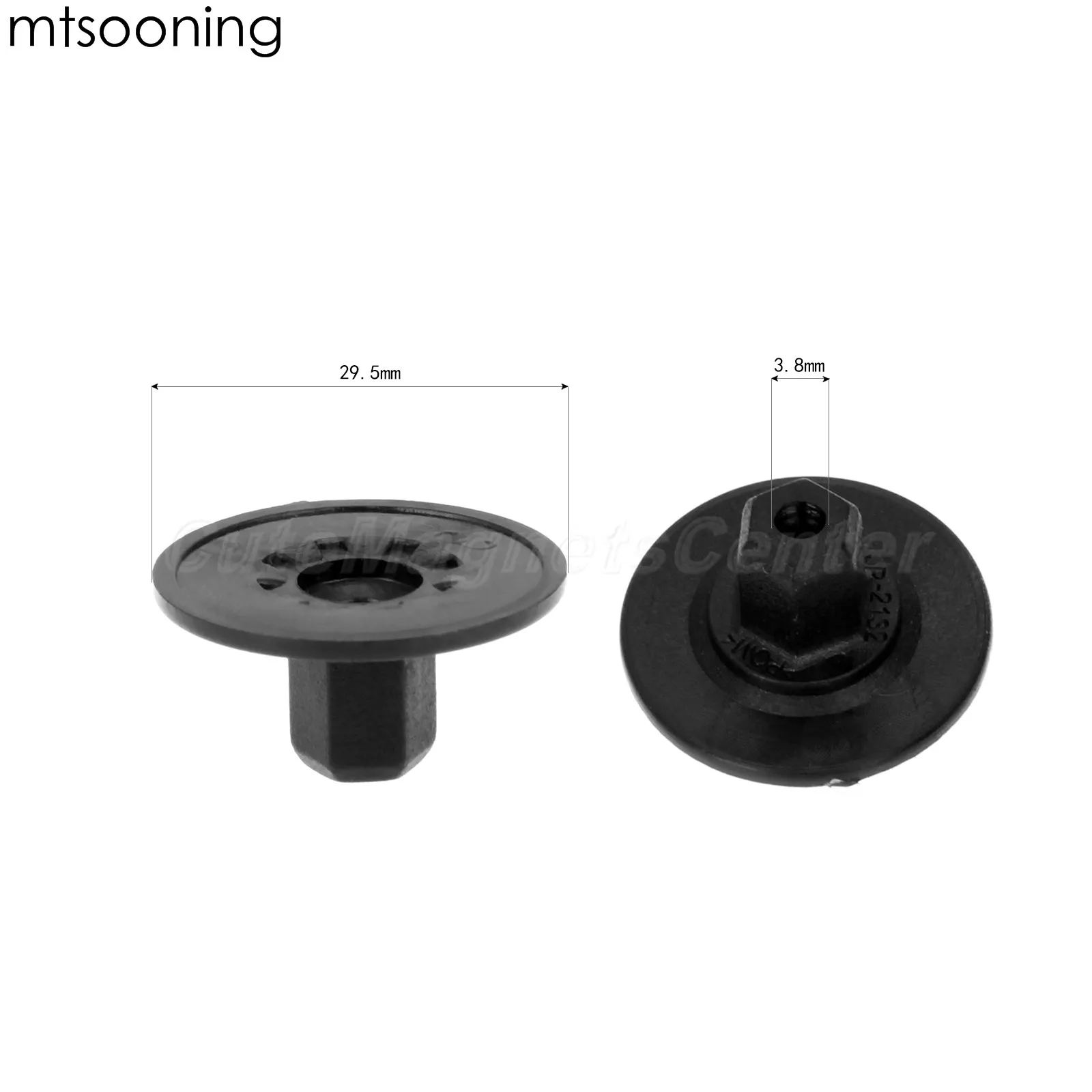 20pcs Auto Self Tapping Screws Seat Nut Cap Plastic Self Tapping Screw ...