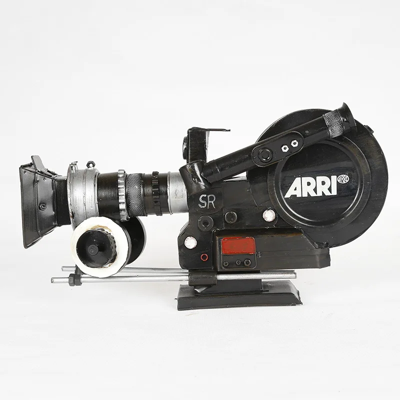 Retro Camera Decoration | Metal Television Props | Old Camera ...