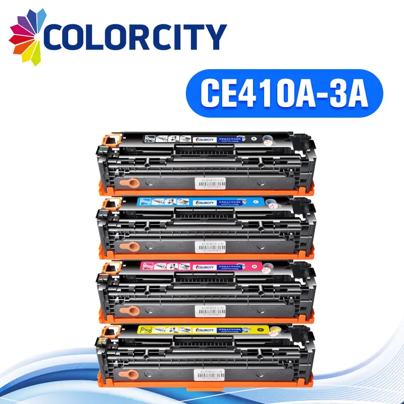 1set CE410A CE413A compatible toner cartridge for HP laserJet ...