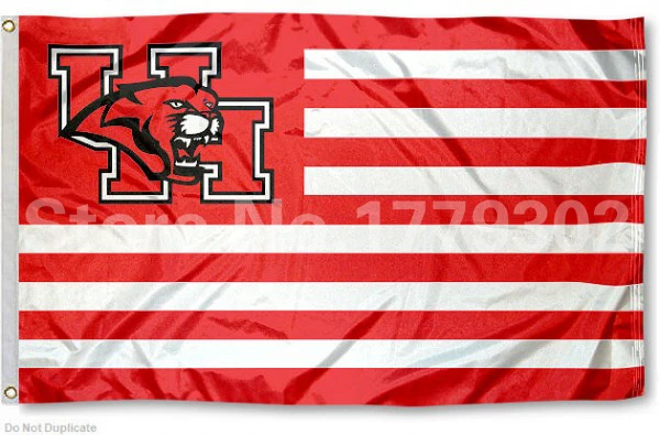 Houston University Flag NCAA 3 ' X 5 ' Fan bandera 150 X 90 CM bandera ...