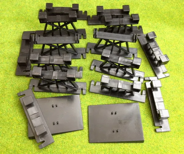 QL003 1 set Model Train Railway Truss Girder Bridge Accessories for ...