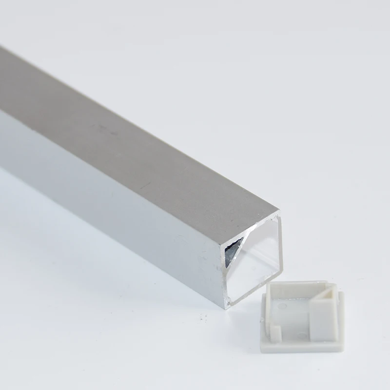 20pcs 1M square corner aluminum LED profile LED strip profile led ...