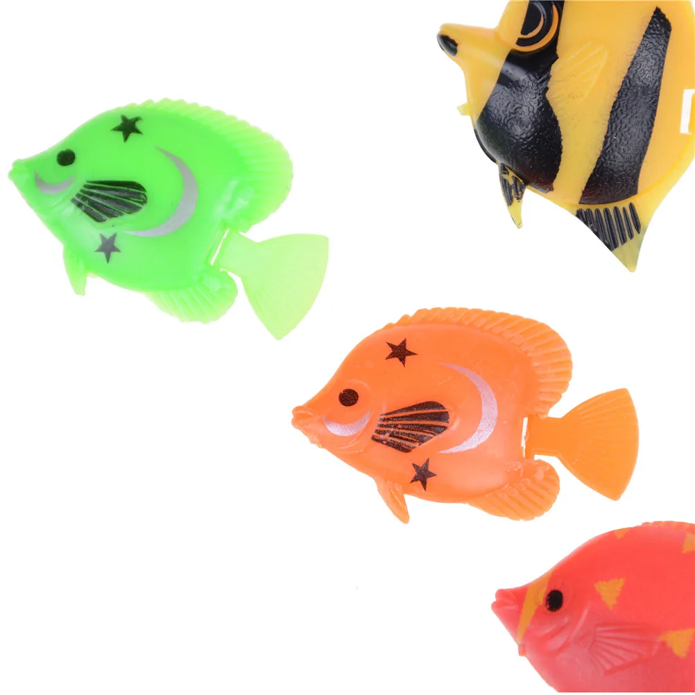 Plastic 10pcs/lot Artificial Fish Small Fish Simulation Fake Fish ...