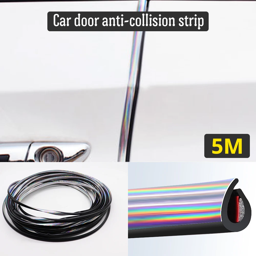 5M-Anti-collision-Strip-Car-Door-Protector-Auto-Universal-Door-Edge ...
