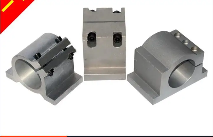 58mm Aluminum CNC Spindle Mount - Heavy Duty Motor Bracket For ...