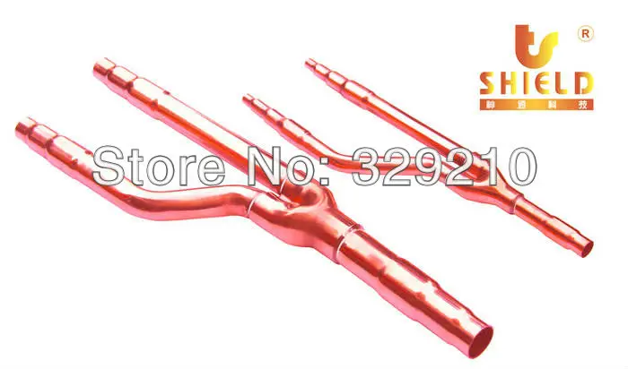 Mitsubishi Vrf Refnet Joint Y Fittings Copper Disperse Pipe Fittings ...