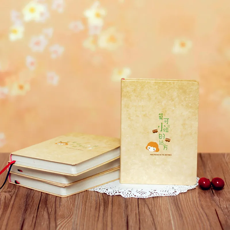 Fashion Style Miss Mokeke Cartoon Theme Notebook Journal Whole Color ...