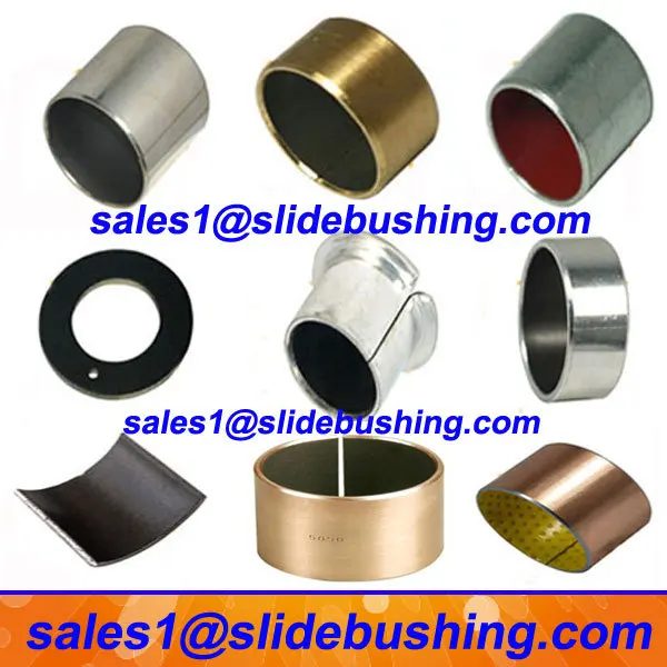 DP4 bushing cylindrical bushing,Red Teflon bush,Red PTFE du bushing ...