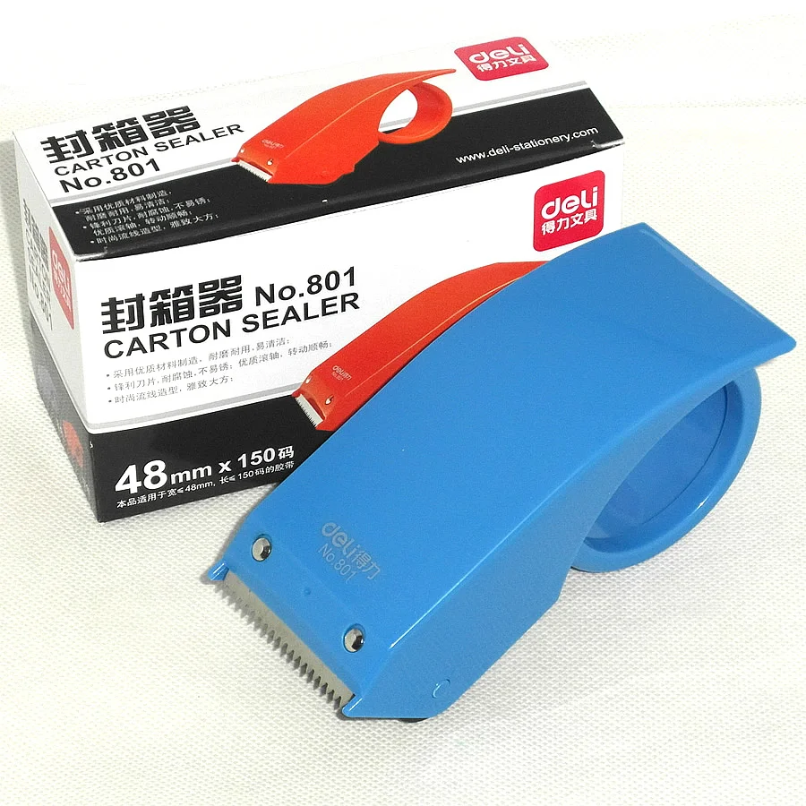 Carton Sealer Tape Dispenser 801 Sealing Device Tape Cutter Plastic ...