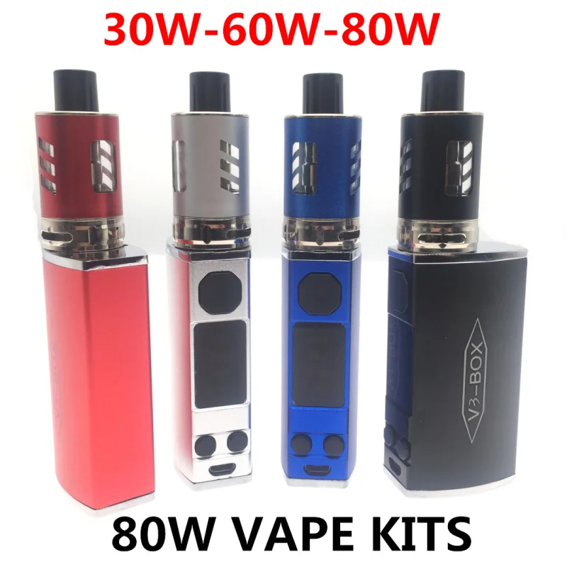 Nouvelle Cigarette Électronique 30w-60w-80w Kit De V3-box Mod Vape ...