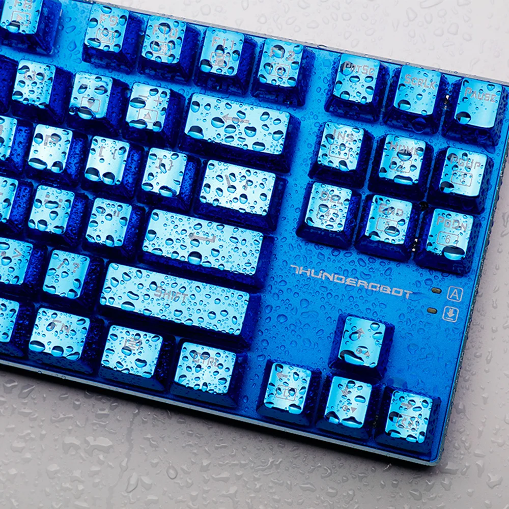 ThundeRobot Blue K750C 87 Keys Mechanical Keyboard Cyan switch Multiple ...
