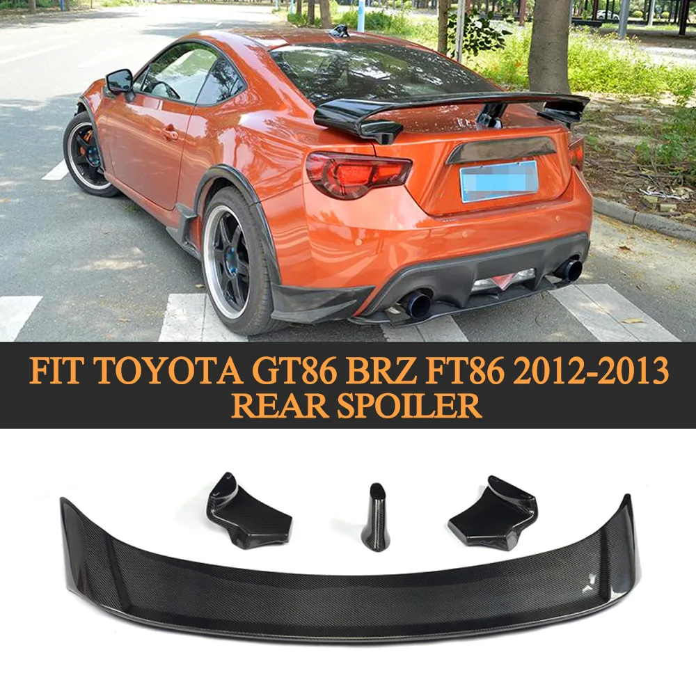 carbon fiber car rear spoiler for toyota,rear wings for GT86(Fit GT86 ...