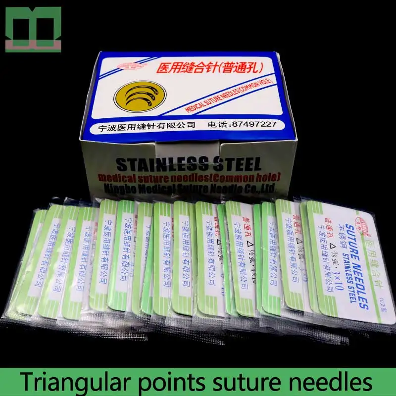Double-eyelid-tool-carbon-steel-Surgical-suture-needle-orthopaedics ...