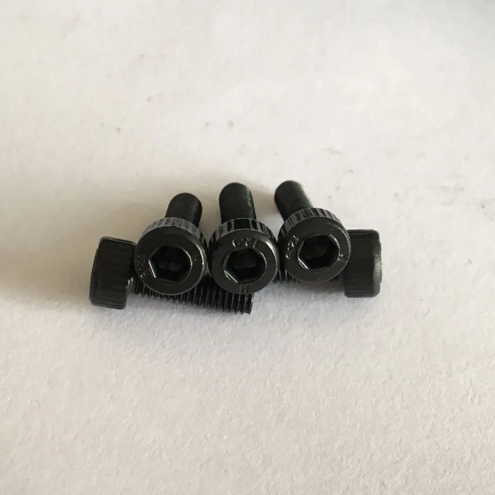 M4 50pcs black allen screws hex socket cap bolts inside hexagonal screw ...