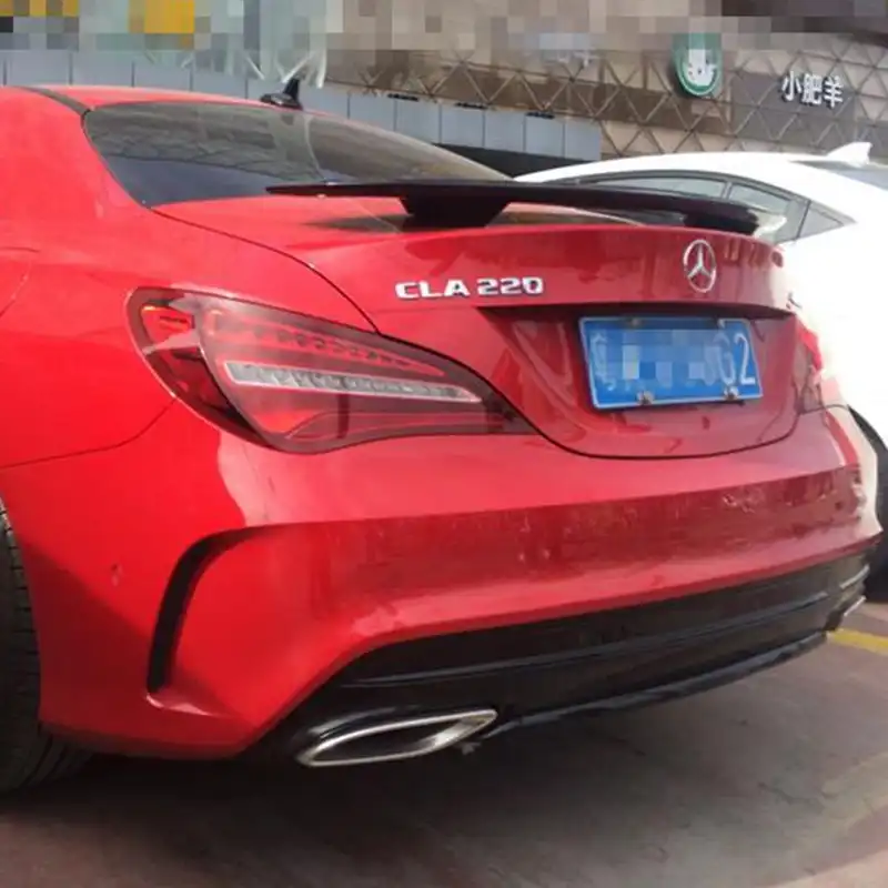GT Spoiler Wing Lid For Mercedes Benz CLA CLASS W117 CLA45 Carbon Fiber ...