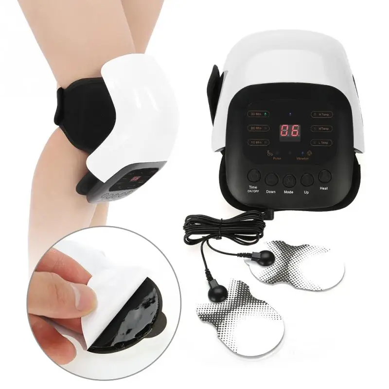 Vibration Pulse Heat Therapy Knee Massager For Osteoarthritis Rheumatoid Arthritis Heat Massager