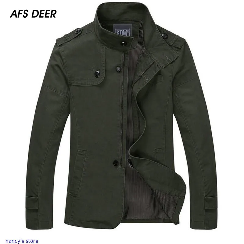 Men Cloth Jacket Army Military jackets men winter College Military Men ...