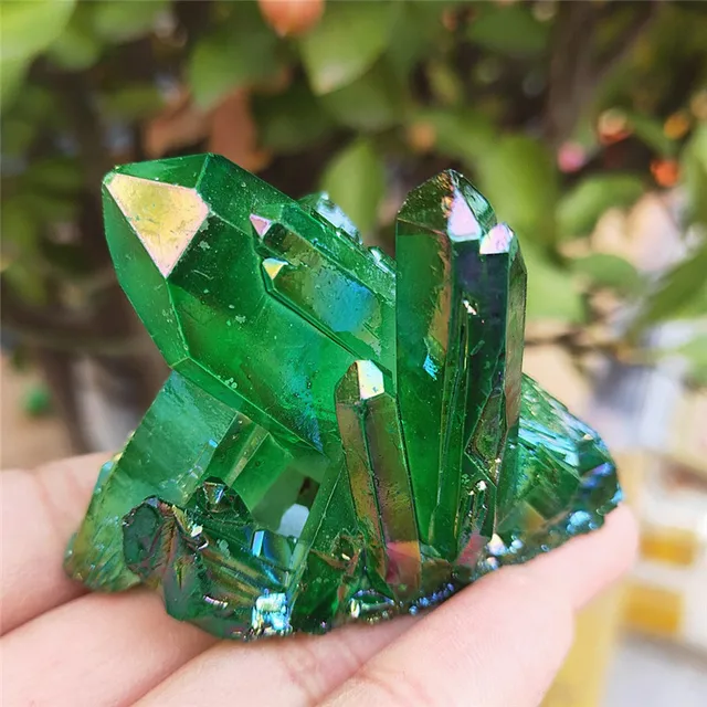 Green Quartz Crystal