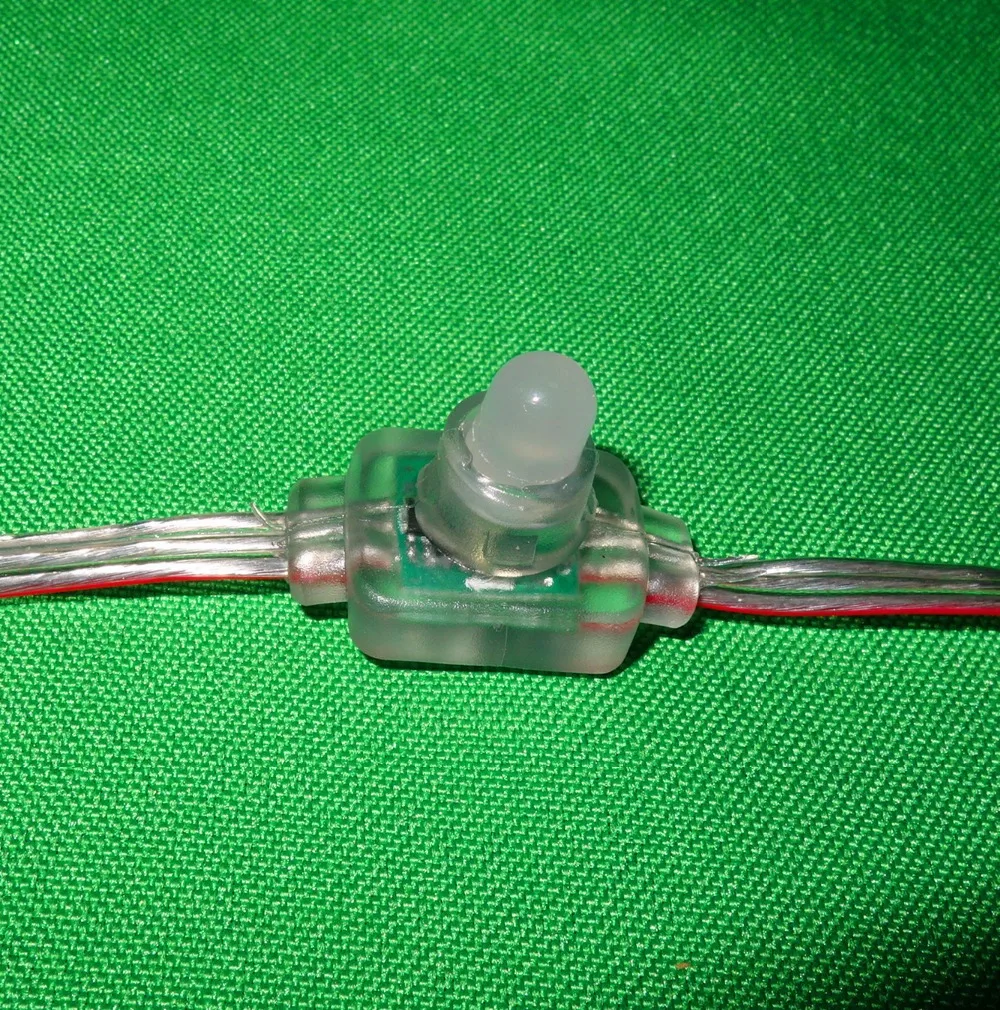 DC5V WS2811 LED smart string,addressable,IP65 rated;injection molding ...