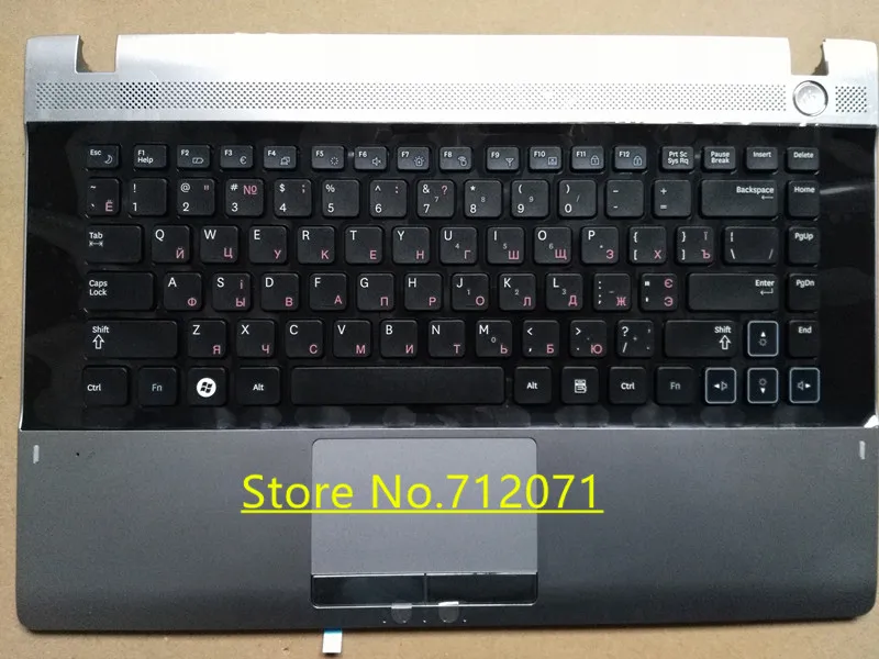 Genuine new laptop keyboard with c case shell for samsung BA75 02860D ...