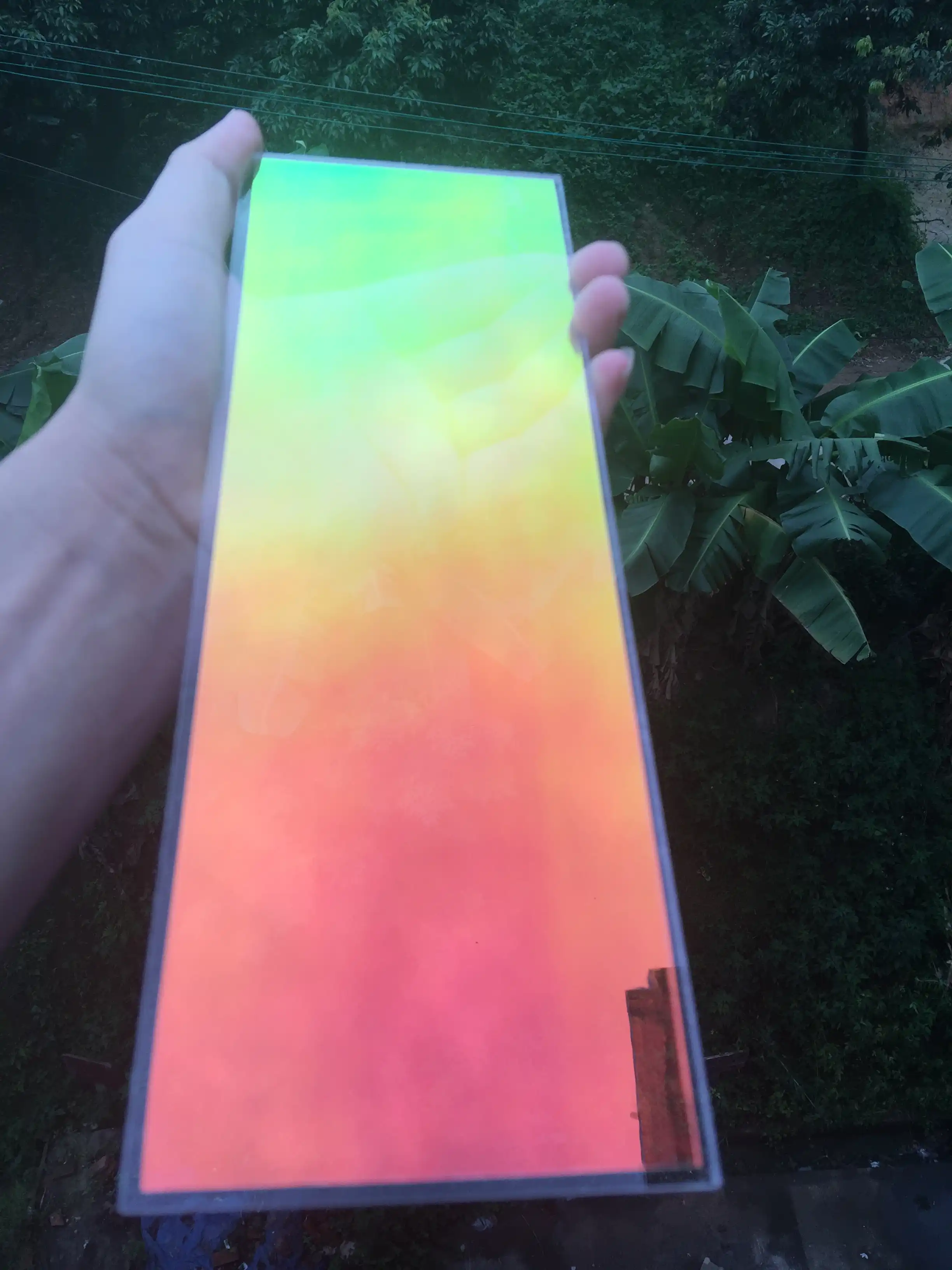 3M Quality Dichroic Iridescent Hot selling Window Car Rainbow Film 68cm ...