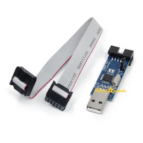 New USBASP USBISP AVR USB ISP 3.3V / 5V Programmer USB ATMEGA8 ...