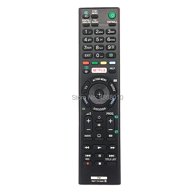 Universal-Replacement-RMT-TX100D-Remote-Control-For-SONY-TV-KDL-55W756C ...