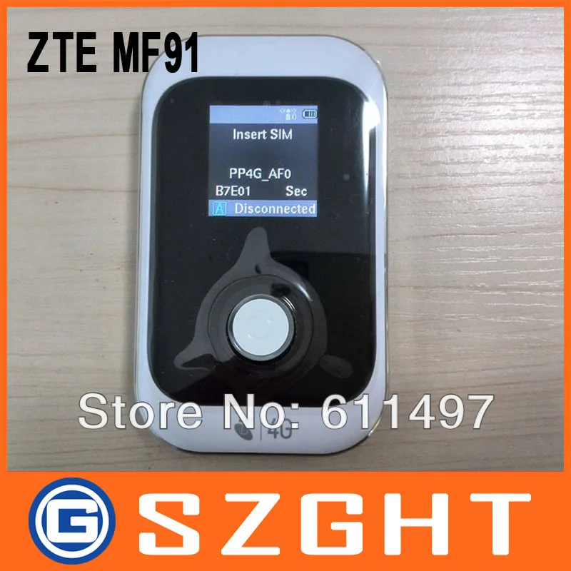 Original &Unlocked ZTE MF91 4G LTE WiFi Router 100Mbps|router client ...