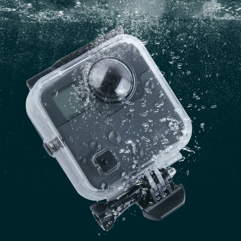 40m Waterproof Housing Protective Case For Gopro Fusion, With Buckle ...