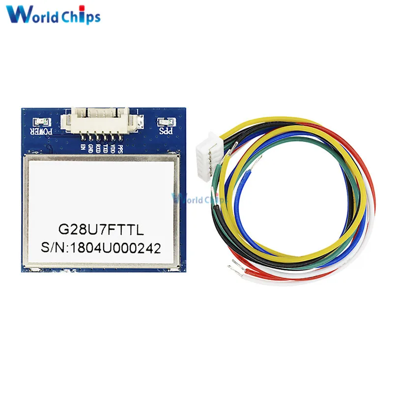 VK2828U7G5LF Module Gmouse GPS Module SIRF3 Chip w/ Ceramic Antenna TTL ...
