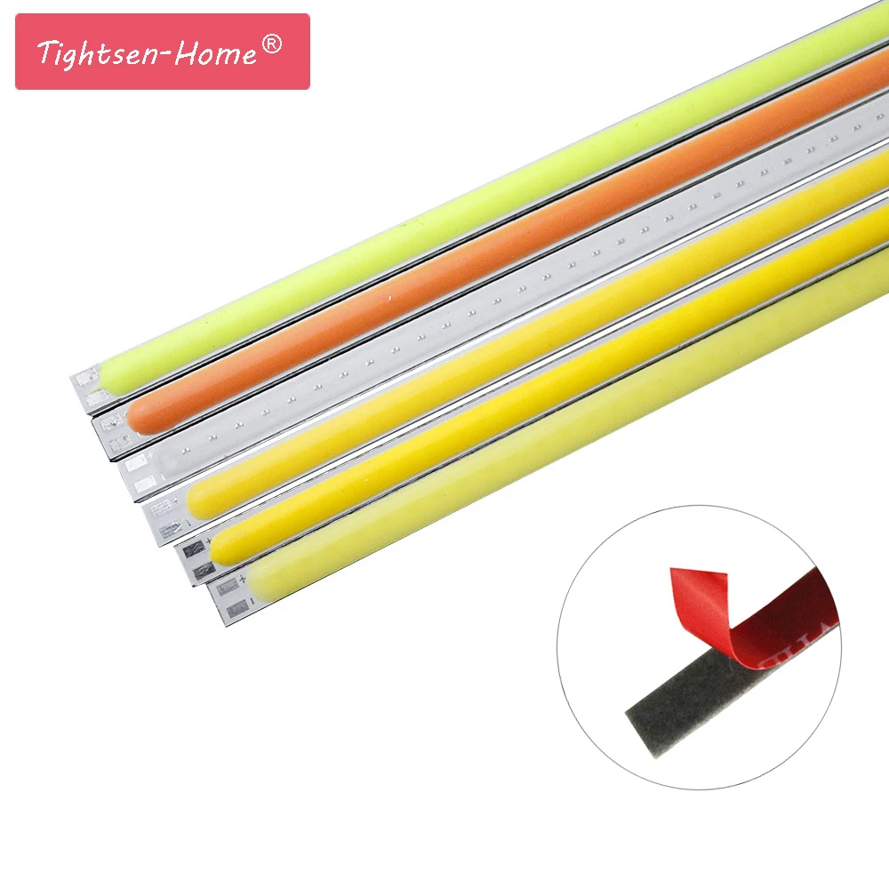 10pcs Led Cob Bar Thin Strip 600mm X6mm 12v Diy 60cm Lights Outdoor ...