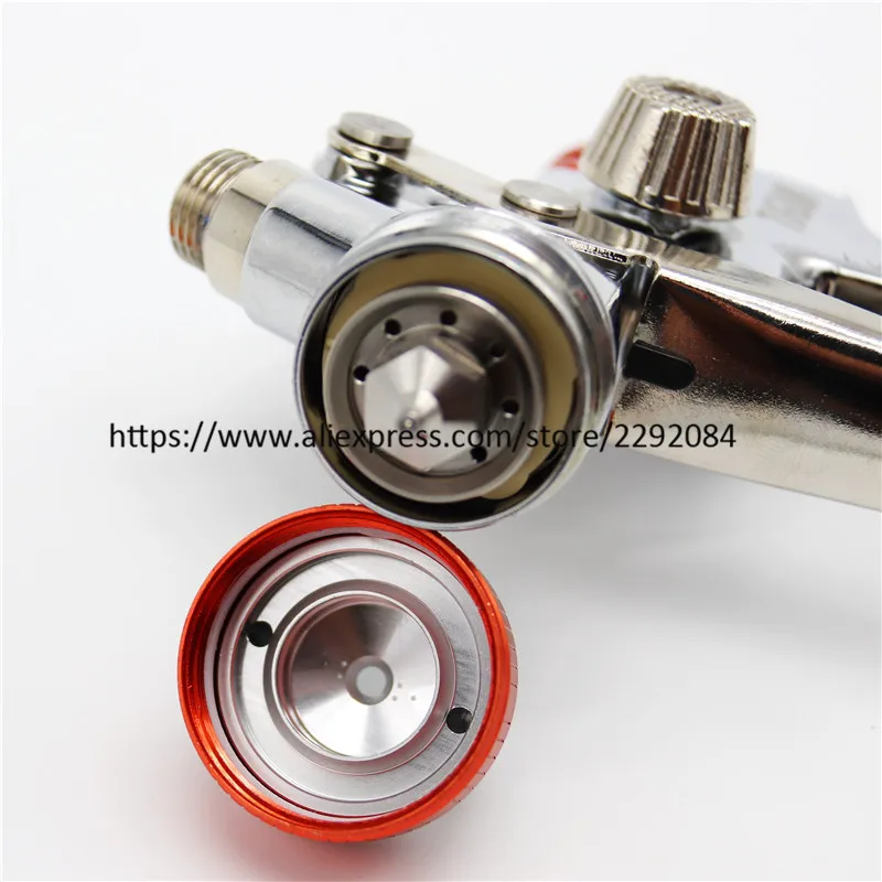 LVMP mini Spray Gun 1.3mm Gravity feed nozzle 600CC paint sprayers ...