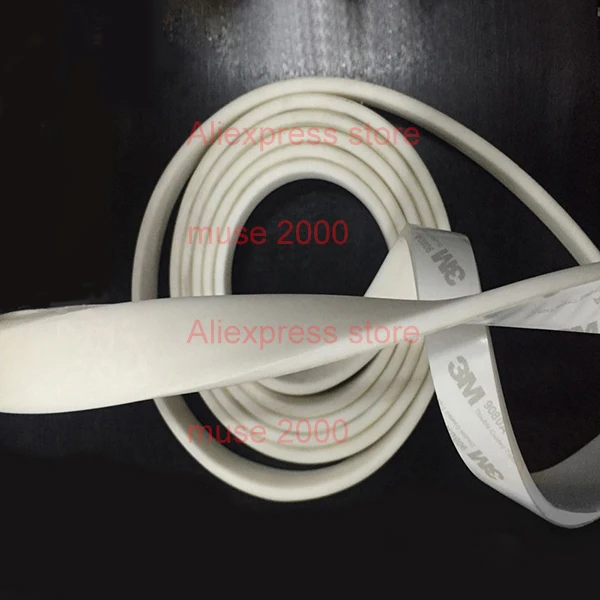 2 3 5 10 15 X 5 10 15 20 30 40 50mm Foamed Silicone Flat White Rubber 