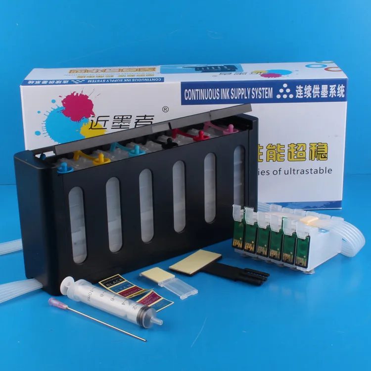 Universal 6color Continuous Ink Supply System Ciss Kit With Accessaries ...