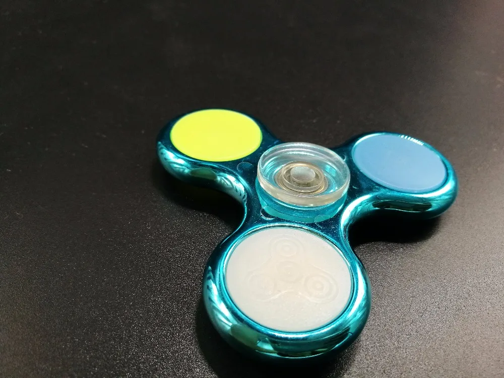 2017 Pop Hand Spinner UV gilt For Autism Stress Reducer Relieves ADHD ...