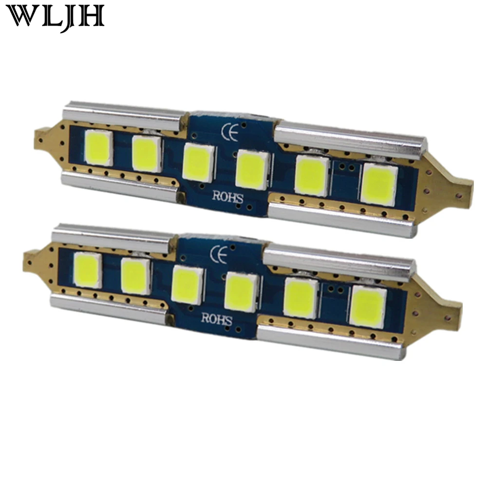 2x Canbus Led Car Styling 38mm 39mm 2835 SMD Interior Light Dome Map ...