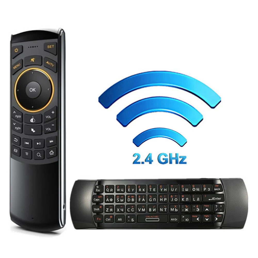 Rii Mini I25 2.4ghz Air Mouse Remote Control With Russian Keyboard For ...