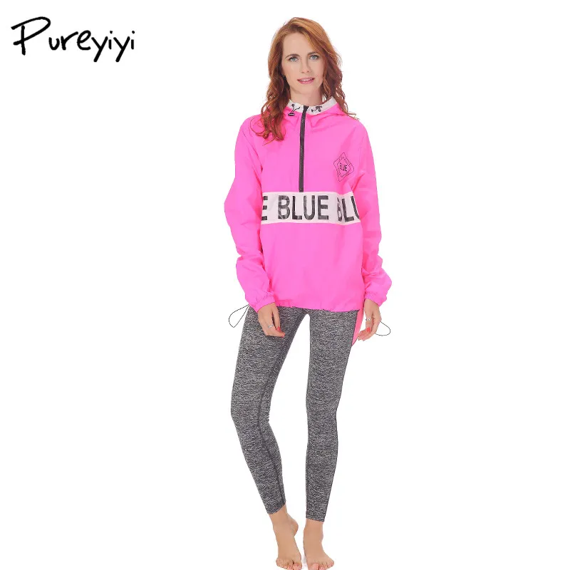 Pureyiyi 2017 Casual 3 Pieces Set Women Tracksuit Fitness Set Sexy Suit