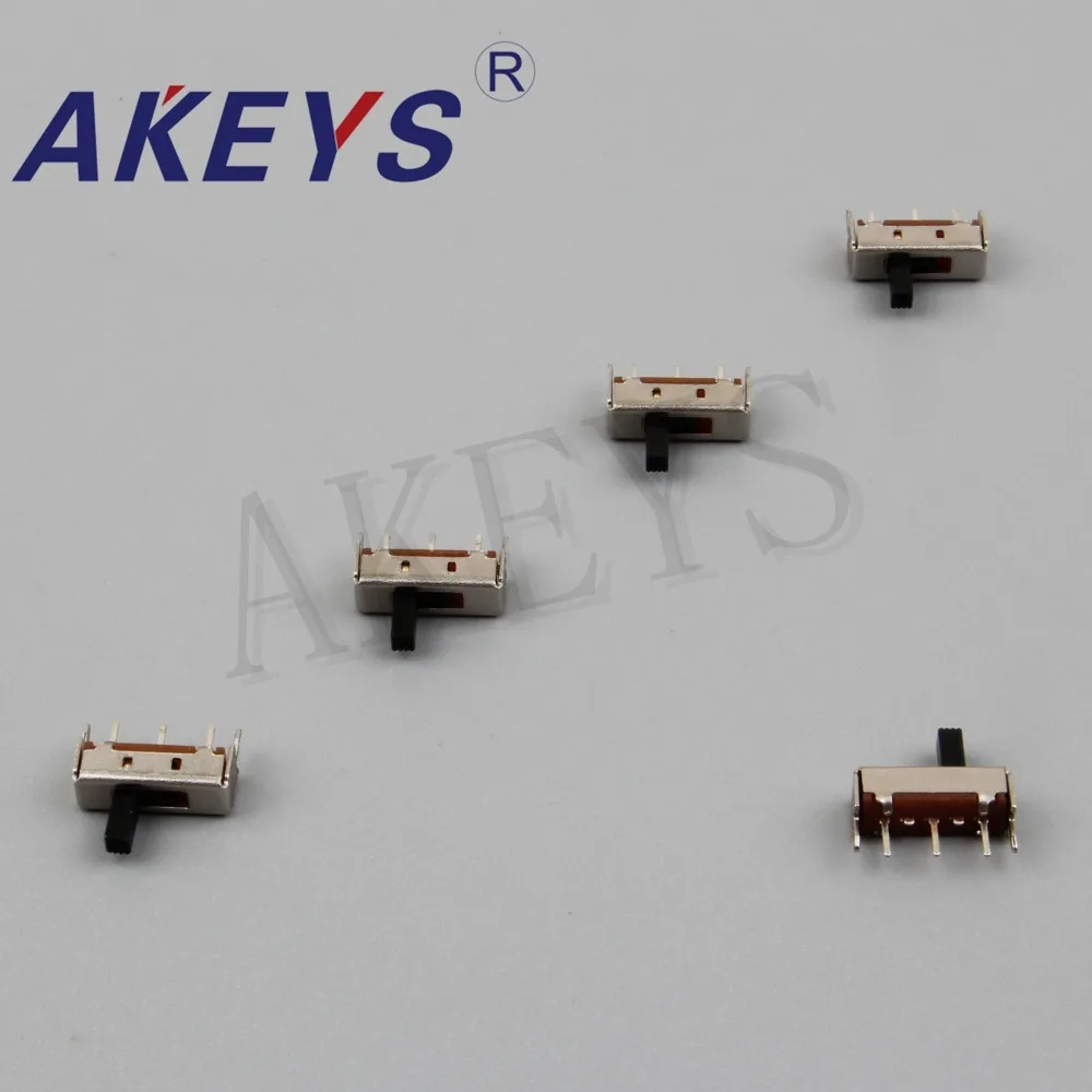 Ss-13D02 1P3T Egypólus Három Dobás 3 Pozíciós Slide Kapcsoló Dip Pin Verticle Type 2 Rögzített ...