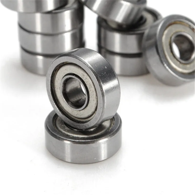 10pcs-Miniature-Bearing-605ZZ-605-2RS-5x12x5mm-Shielded-Miniature-Metal ...